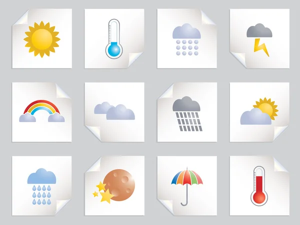 Weather stickers — Stock Vector © mattasbestos #2076732 Weather stickers — Stock Vector © mattasbestos #2076732