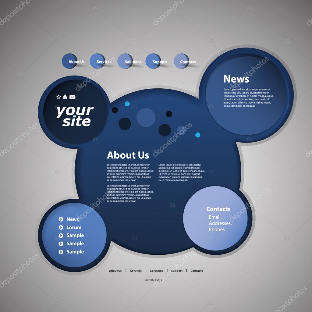 Vector web site design template Stock Vector Image by ©bagotaj #10115872 Vector web site design template Stock Vector Image by ©bagotaj #10115872