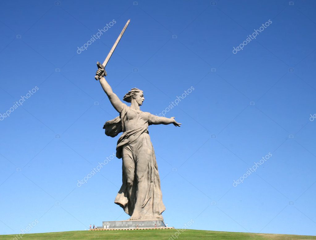 The Motherland Calls — Stock Photo © Artzzz #8801409