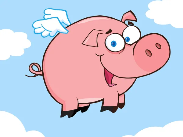 Flying pig Stock Photos, Royalty Free Flying pig Images | Depositphotos
