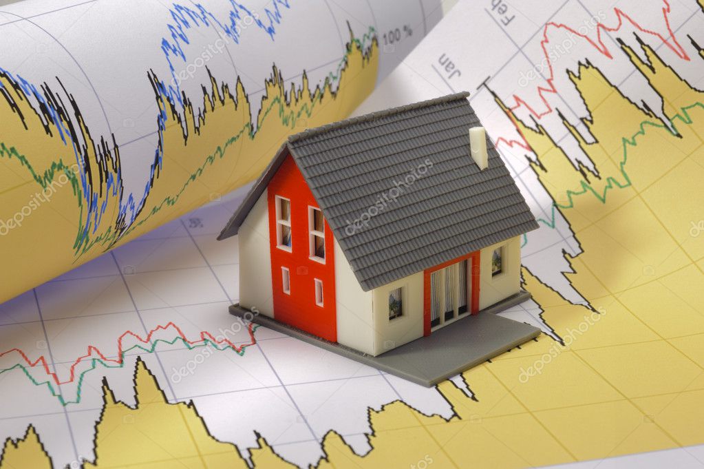 House on chart Stock Photo by ©filmfoto 9188008