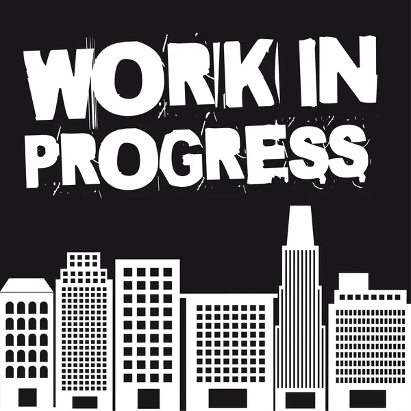 Work in progress design Stock Vector by ©yupiramos 26287315