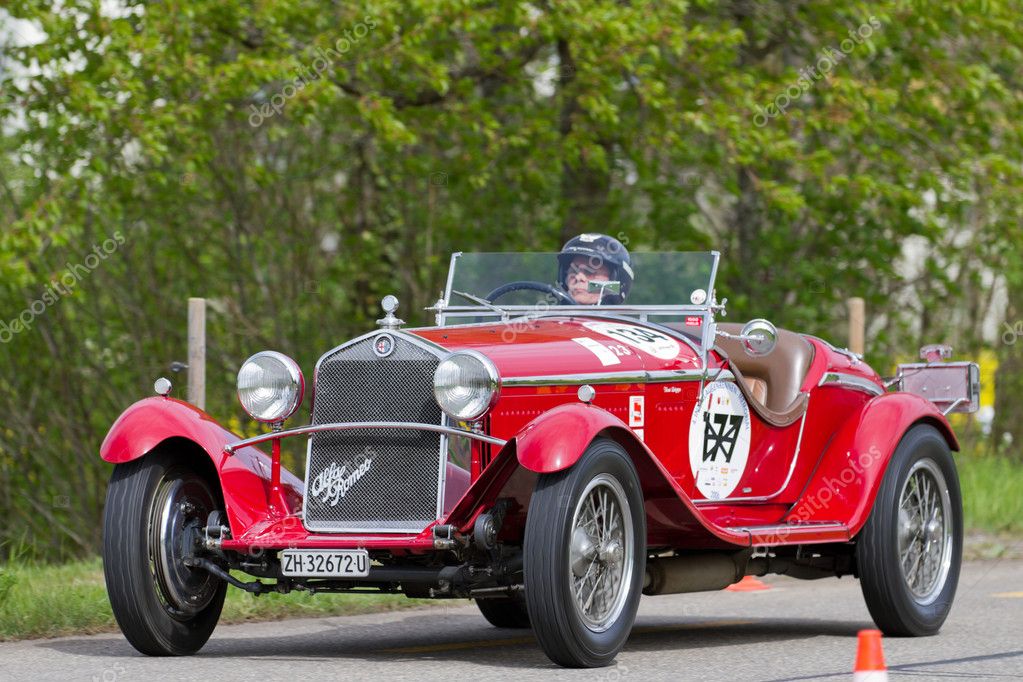 Vintage pre war race car Alfa Romeo Grand Sport from 1931 – Stock ...