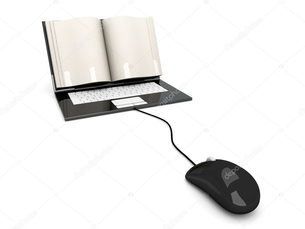 Digital Book — Stock Photo © Spectral #10428268