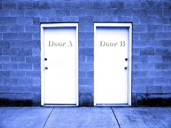 Choice two doors Stock Photos, Royalty Free Choice two doors Images ...