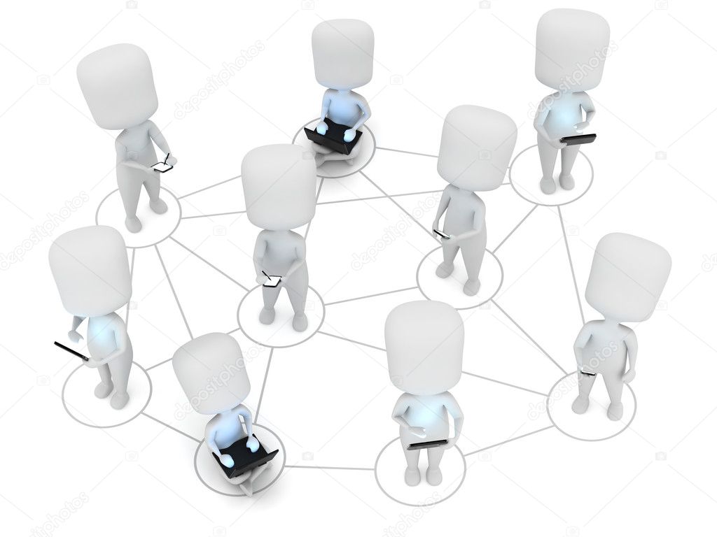 Digital Connection — Stock Photo © lenmdp #8942582