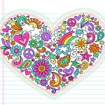 Sketchy Love Heart Notebook Doodles Stock Vector Image by ©blue67 #2772233