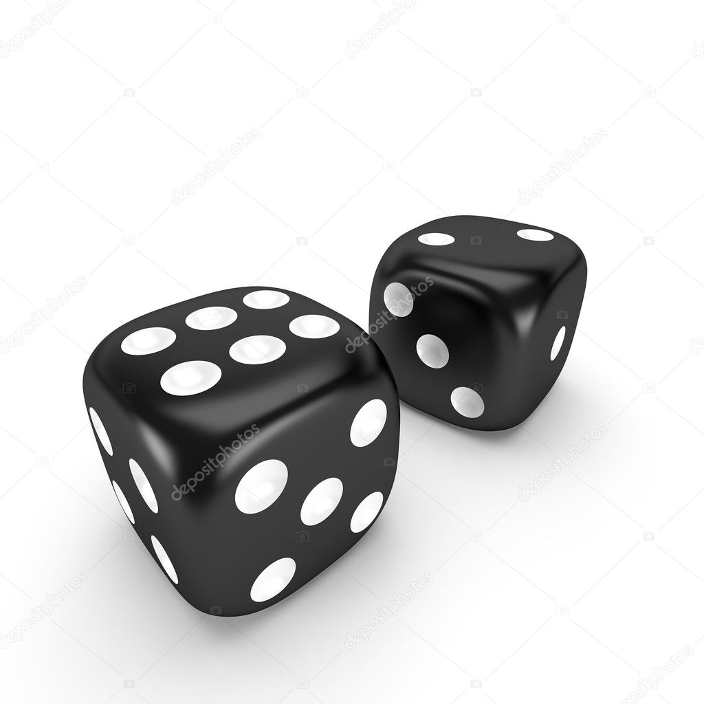 Two dice Stock Photo by ©romakoshel 10414775