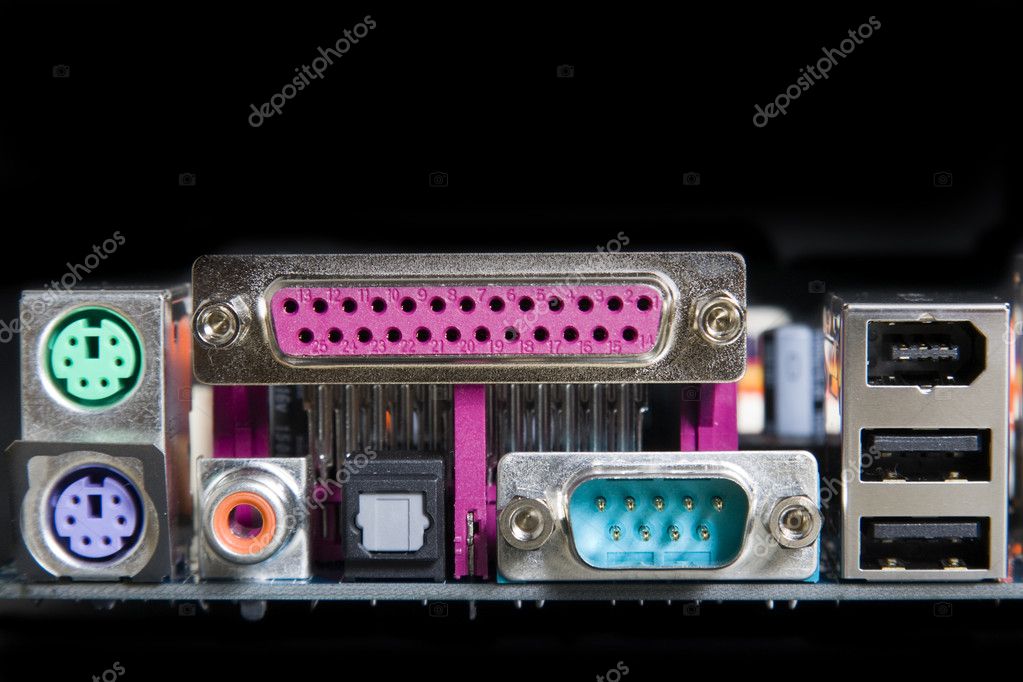 Computer ports — Stock Photo © alexeys #8683367