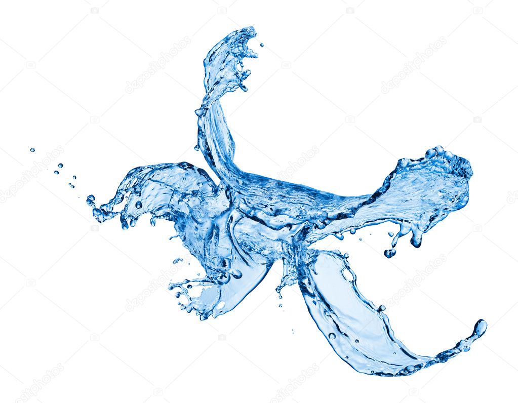 Spray of water Stock Photo by ©korovin 8037481