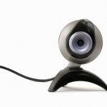 Webcam isolated on white background Stock Photo by ©soleg 12120981