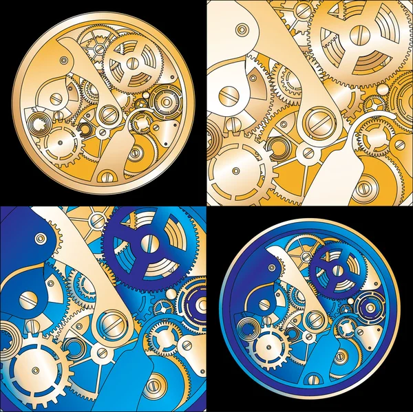 Clockwork Stock Vector Image by ©AlfaOlga #5859492