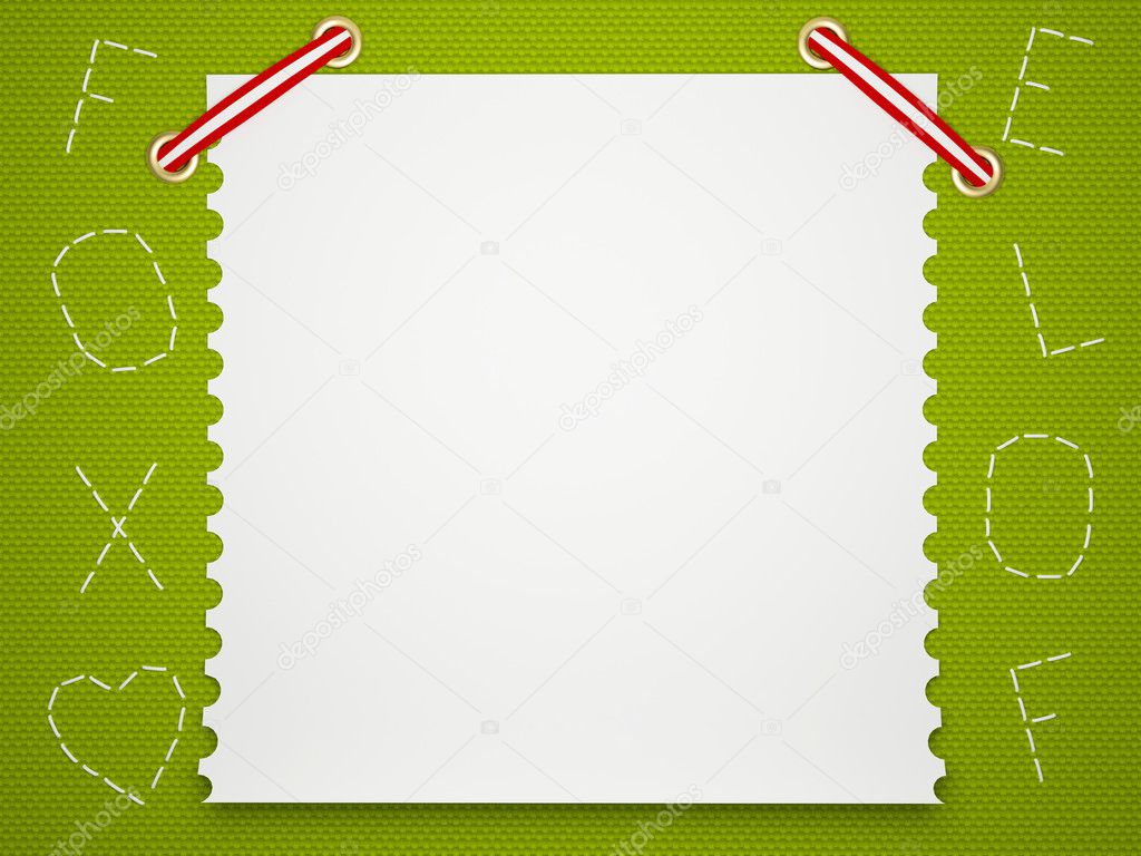 Notebook paper background. Children's background. — Stock Photo ...