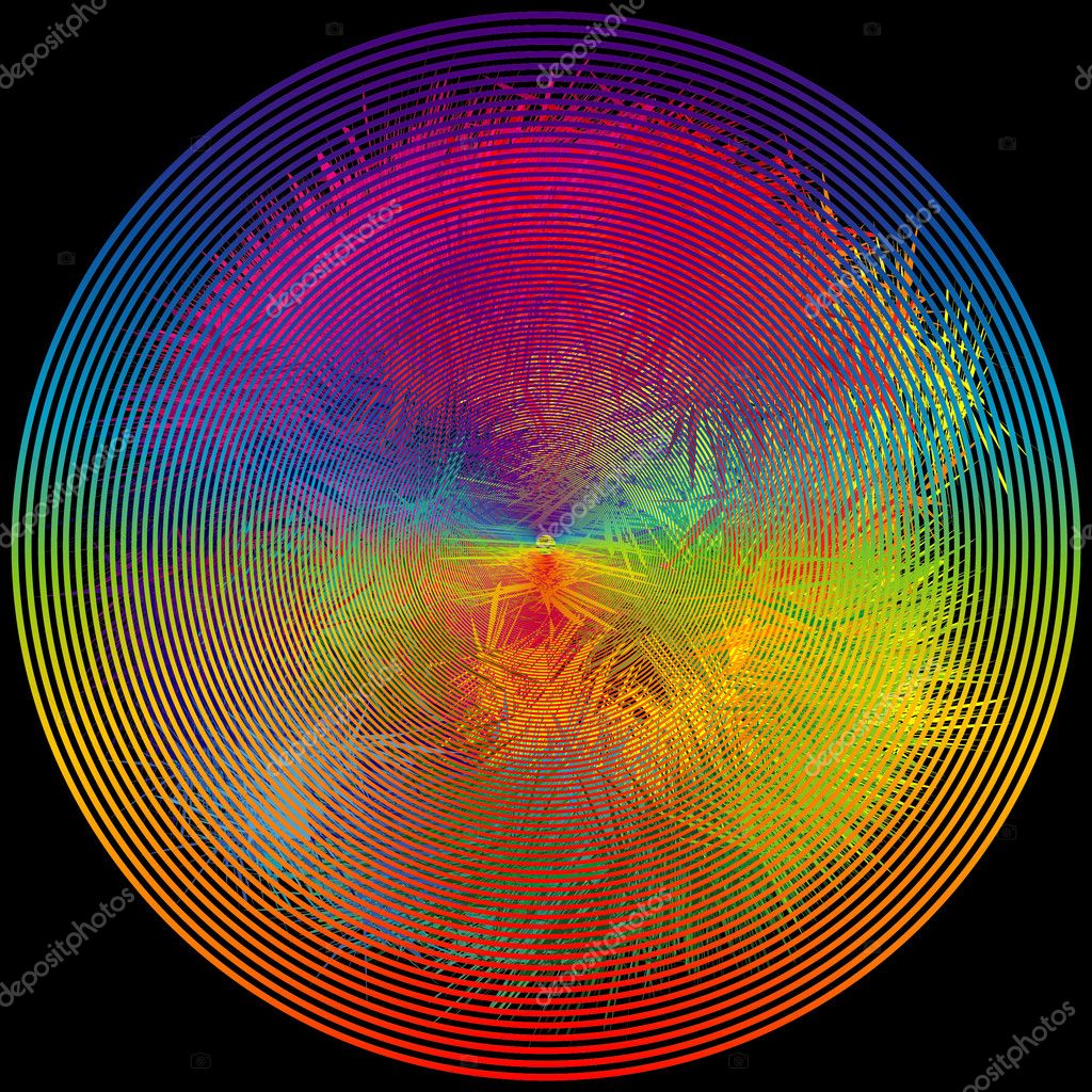 Color disk Stock Vector Image by ©shipowner #9163906