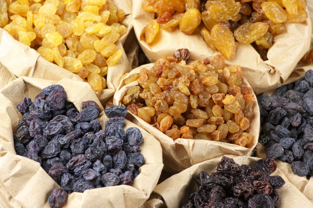 Assorted raisins — Stock Photo © svl861 #10673647