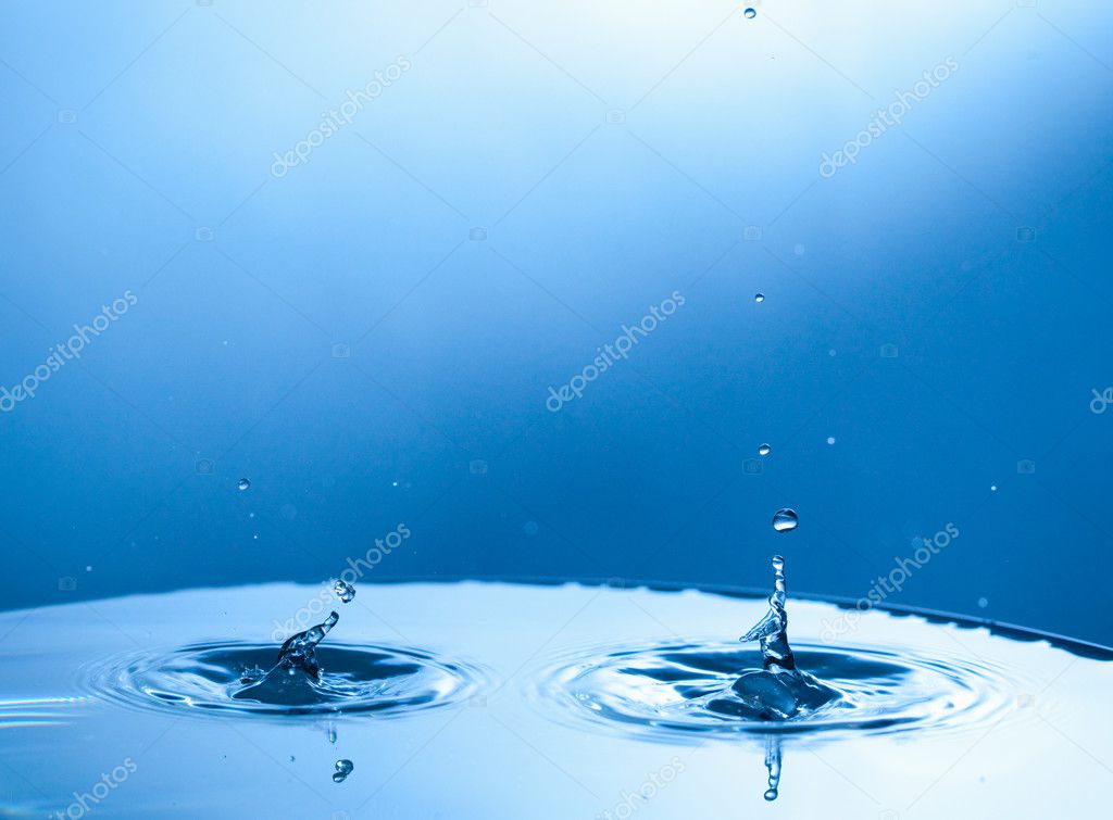 Two water drops Stock Photo by ©nikkytok 10238078