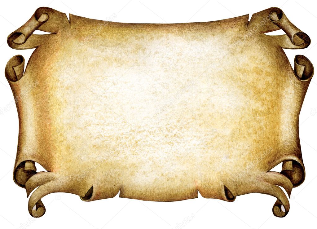 Stary pergamin — Zdjęcie stockowe © Ola-Ola #9433066