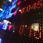 Stock market price display abstract Stock Photo by ©leungchopan 10481294