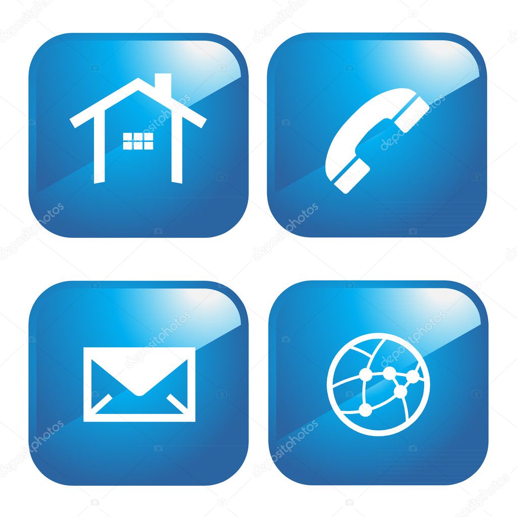 Internet icons Stock Vector Image by ©deskcube #9571019