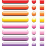 Rainbow buttons Stock Vector Image by ©Huhli13 #13774561