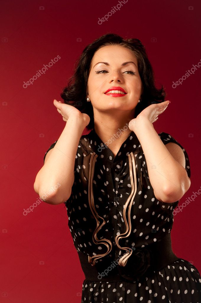Pin-up portrait — Stock Photo © helenbr #10725002