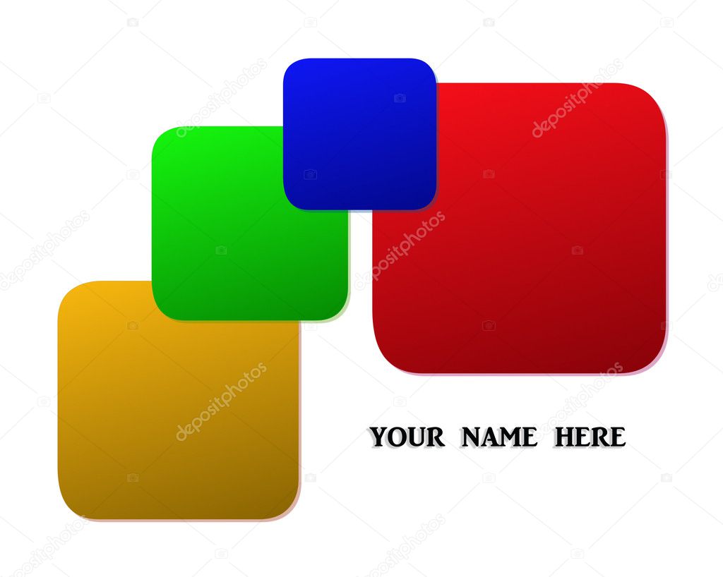 Logo cuadrado: fotografía de stock © jarp14 #8232772 | Depositphotos