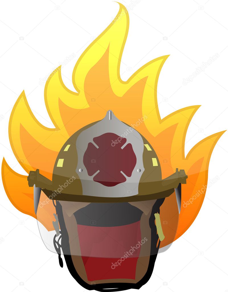 Fire Helmet Front Design