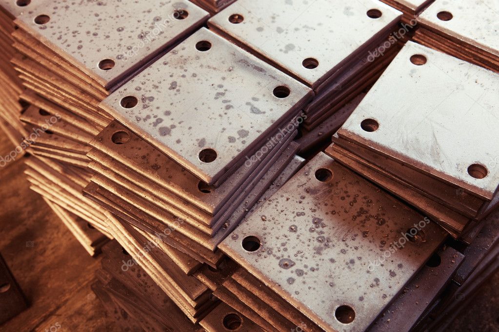 Metal plates — Stock Photo © DingaLT #10303674