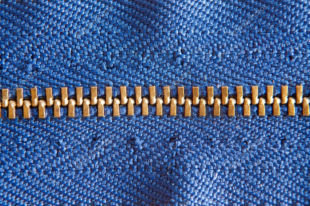 Blue zipper — Stock Photo © verdateo #9186662