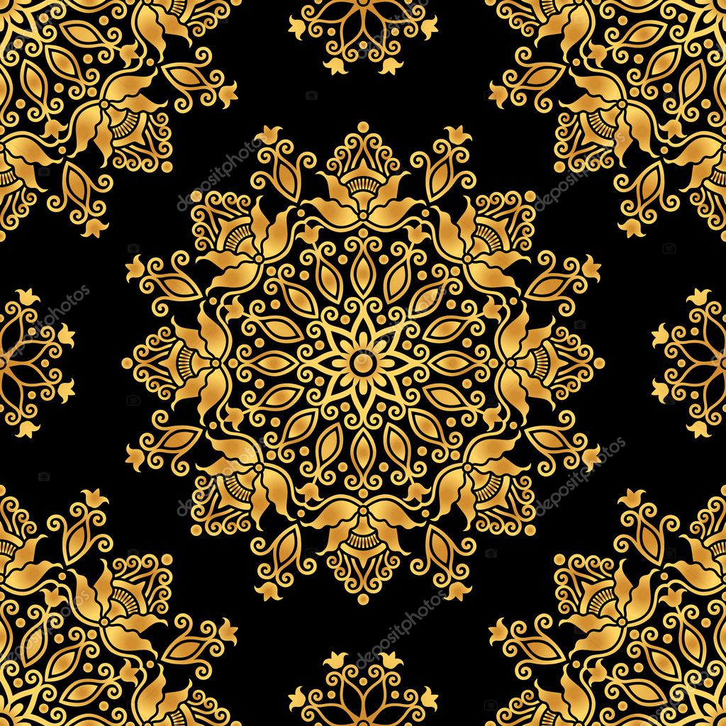 Gold pattern — Stock Photo #9795883