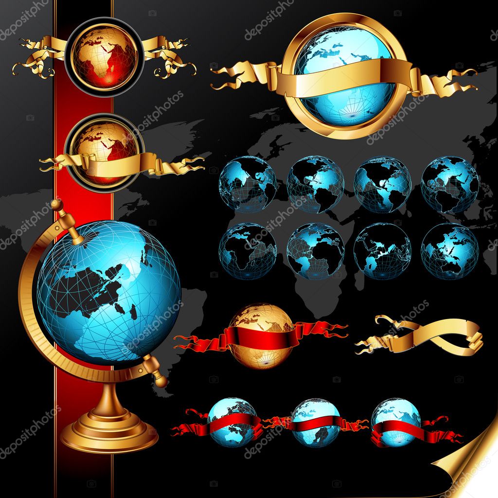 World frames set Stock Vector Image by ©kjolak #10465278