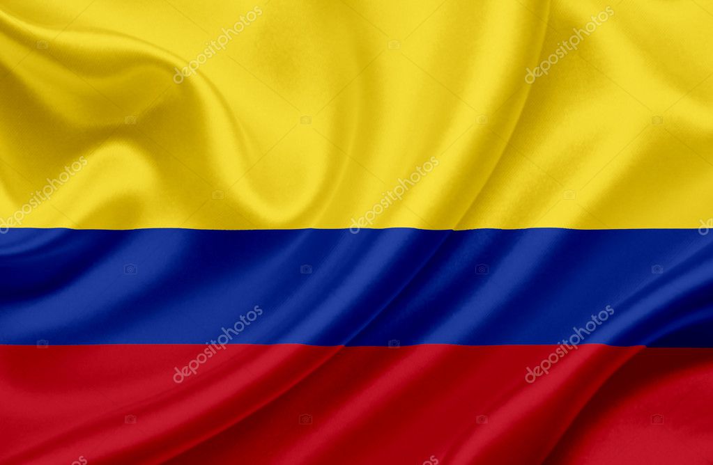 bandera ondeando Colombia — Foto de stock © Alexis84 #10223810