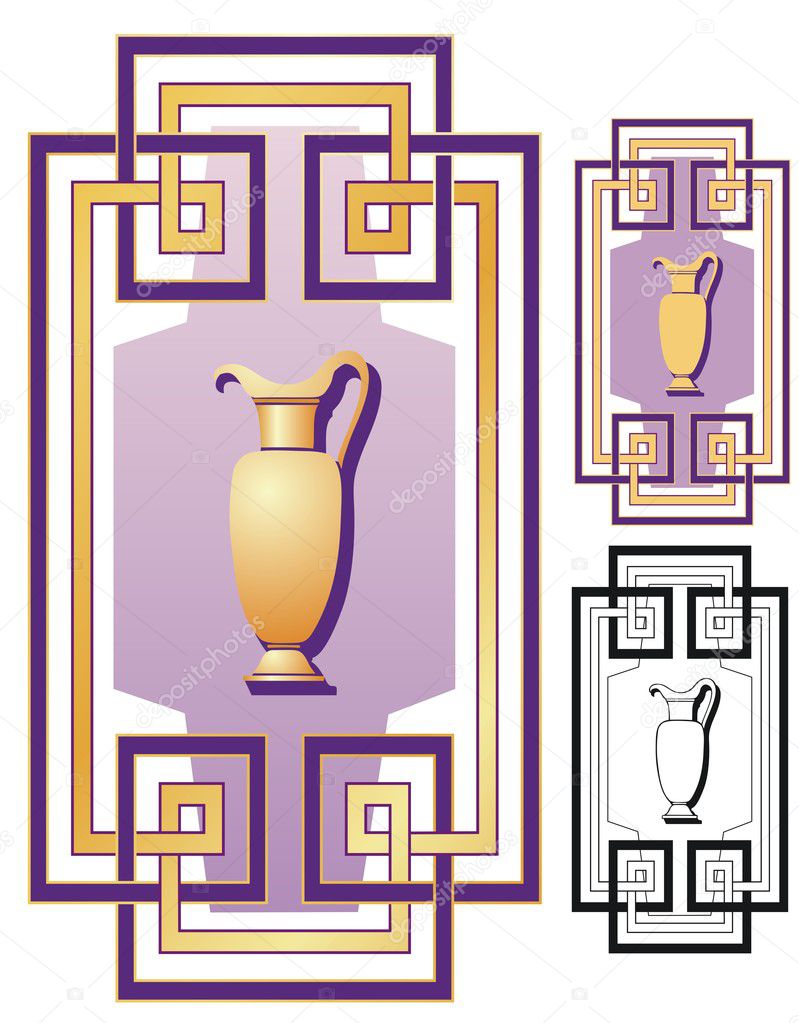 Greek Deco Ornament Stock Vector Image by ©Therealdarla #9982372