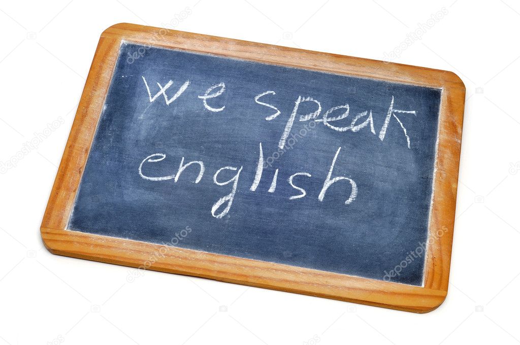 We speak english — Stock Photo © nito103 #8946126