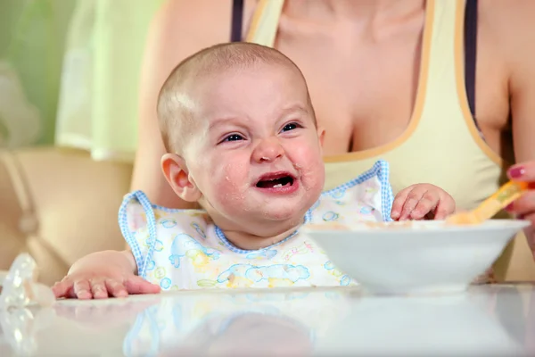 Feeding baby crying Stock Photos, Royalty Free Feeding baby crying ...