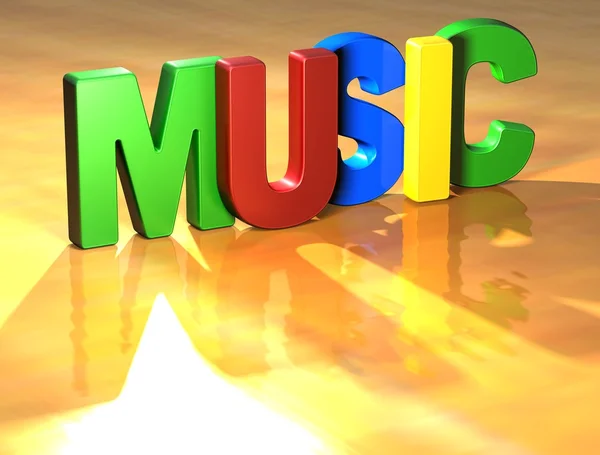 Colorful word music — Stock Photo © lina0486 #5221819