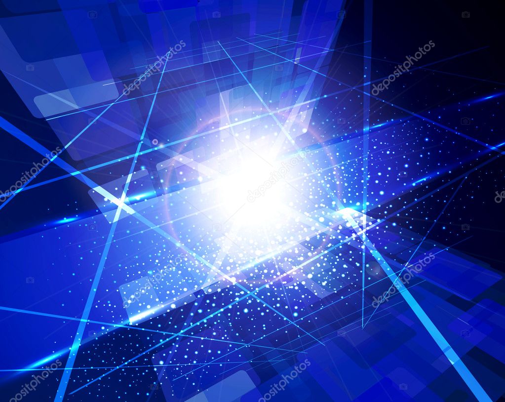 Bright-blue abstract background Stock Photo by ©Alkestida 9456280