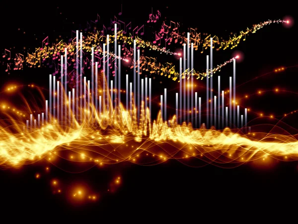 Sound visualization — Stock Photo © agsandrew #14082028