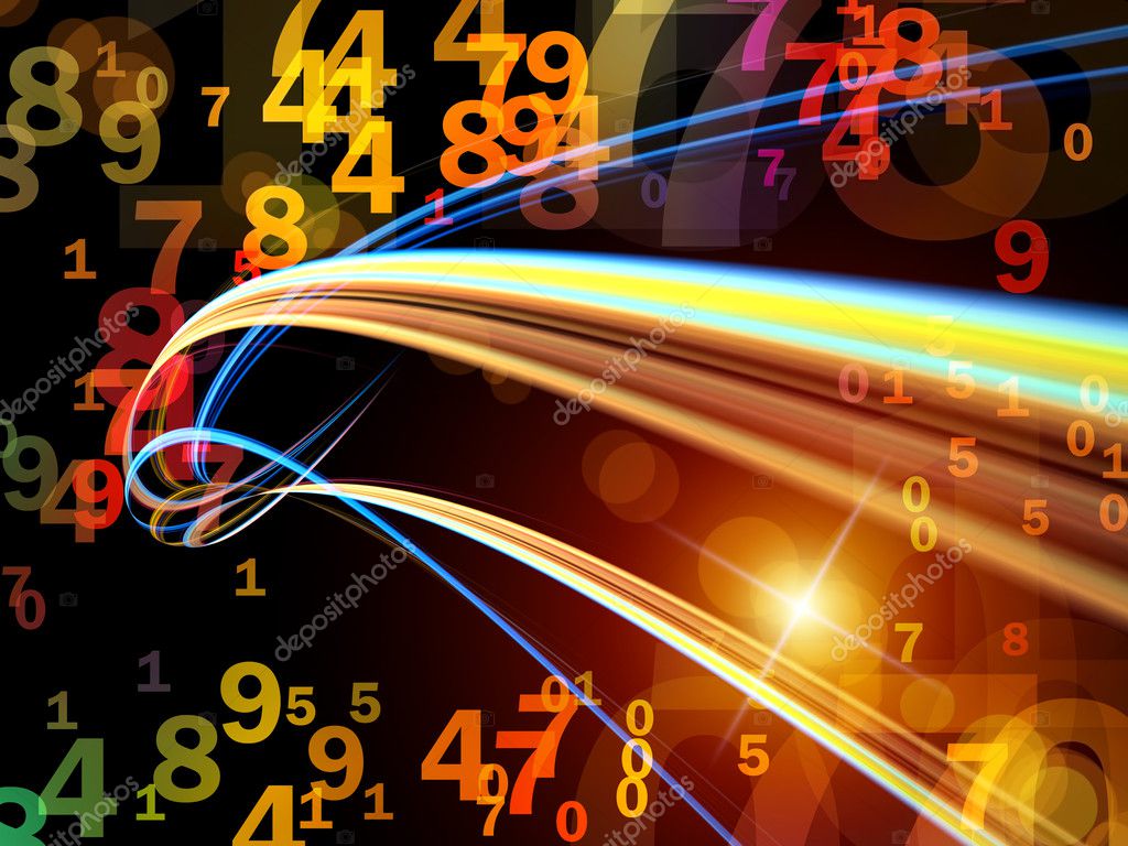 Number Trails — Stock Photo © agsandrew #8043717