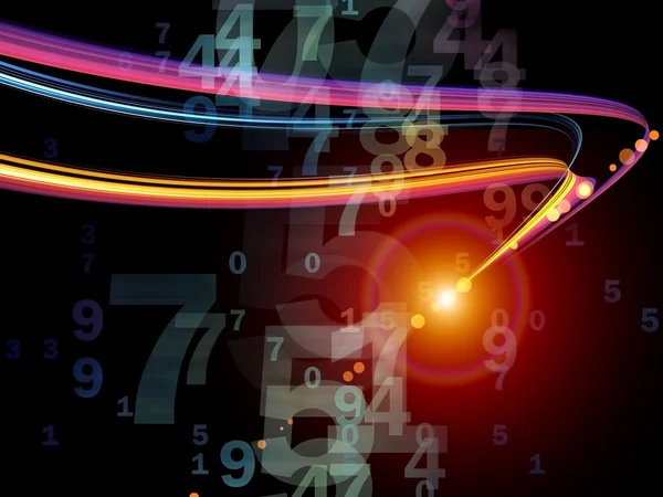 Number Trails — Stock Photo © agsandrew #8043717