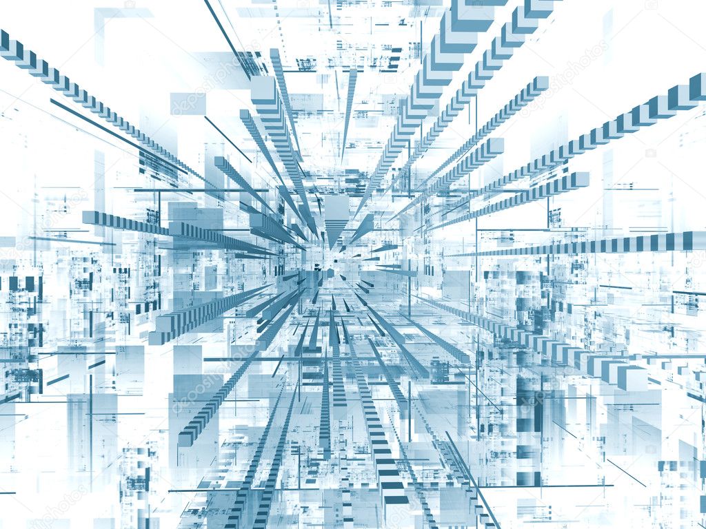 Data Stream — Stock Photo © agsandrew #8109138