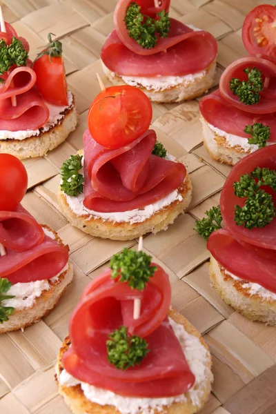 Canapes,buffet food Stock Photo by ©studioM 8835808
