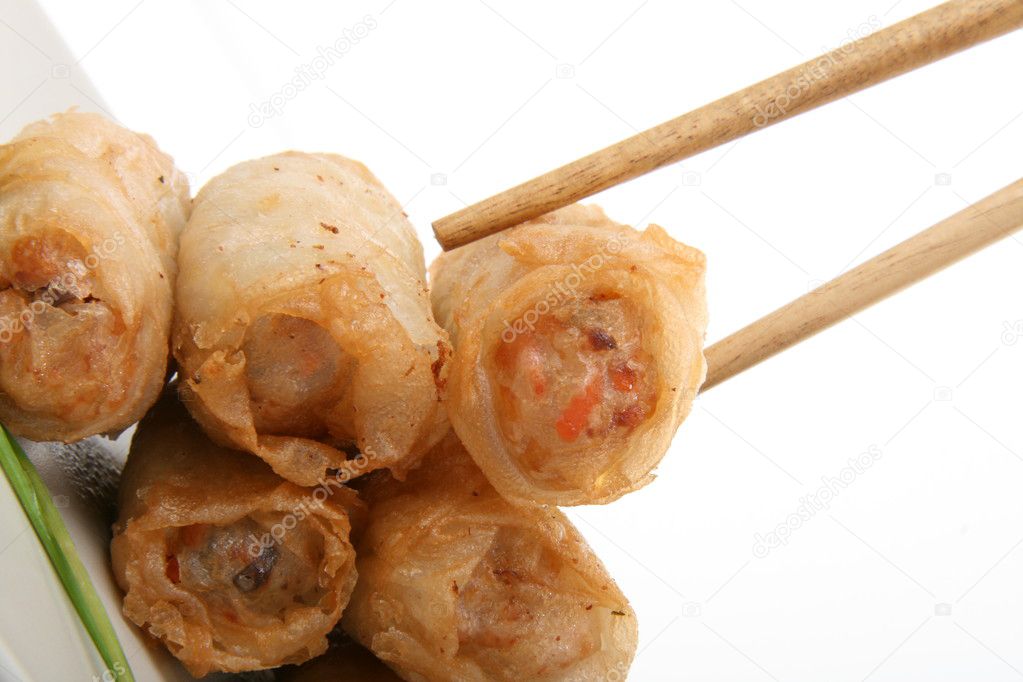 Spring roll — Stock Photo © studioM #9175995