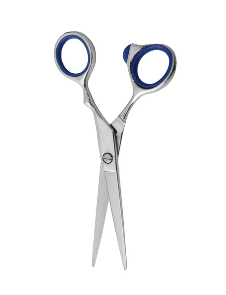 Gold scissors isolated in white background. Vector illustration — Stock ...
