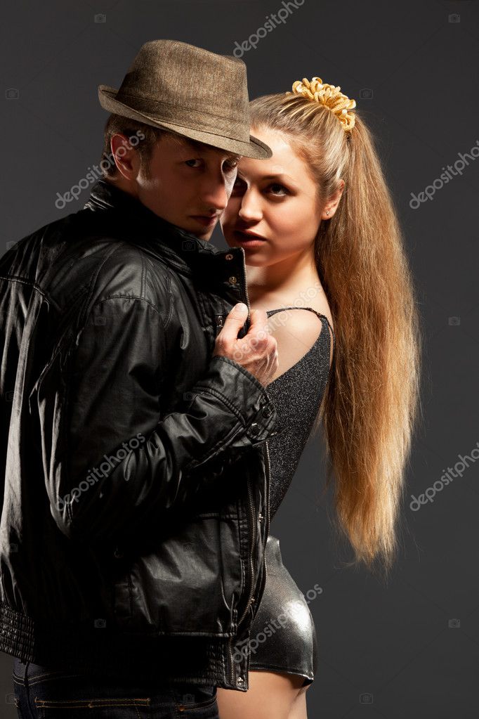 Portrait of a passionate couple Stock Photo by ©IgorBorodin 10041295