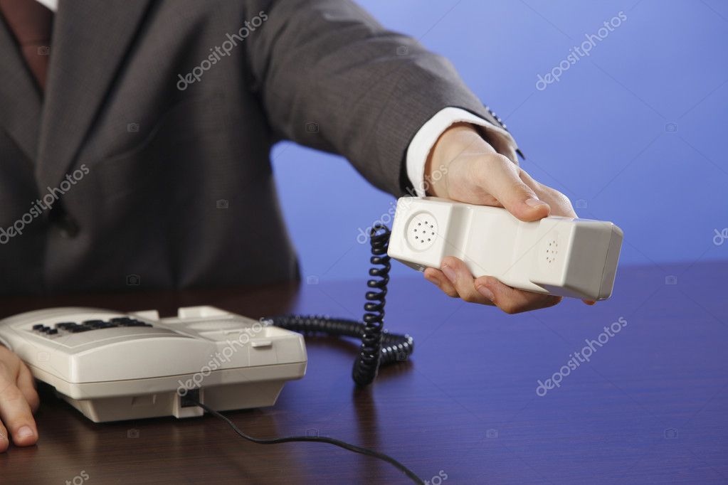 Call us — Stock Photo © eskaylim #8051731