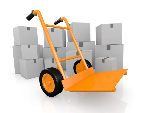 Carton trolley Stock Photos, Royalty Free Carton trolley Images ...