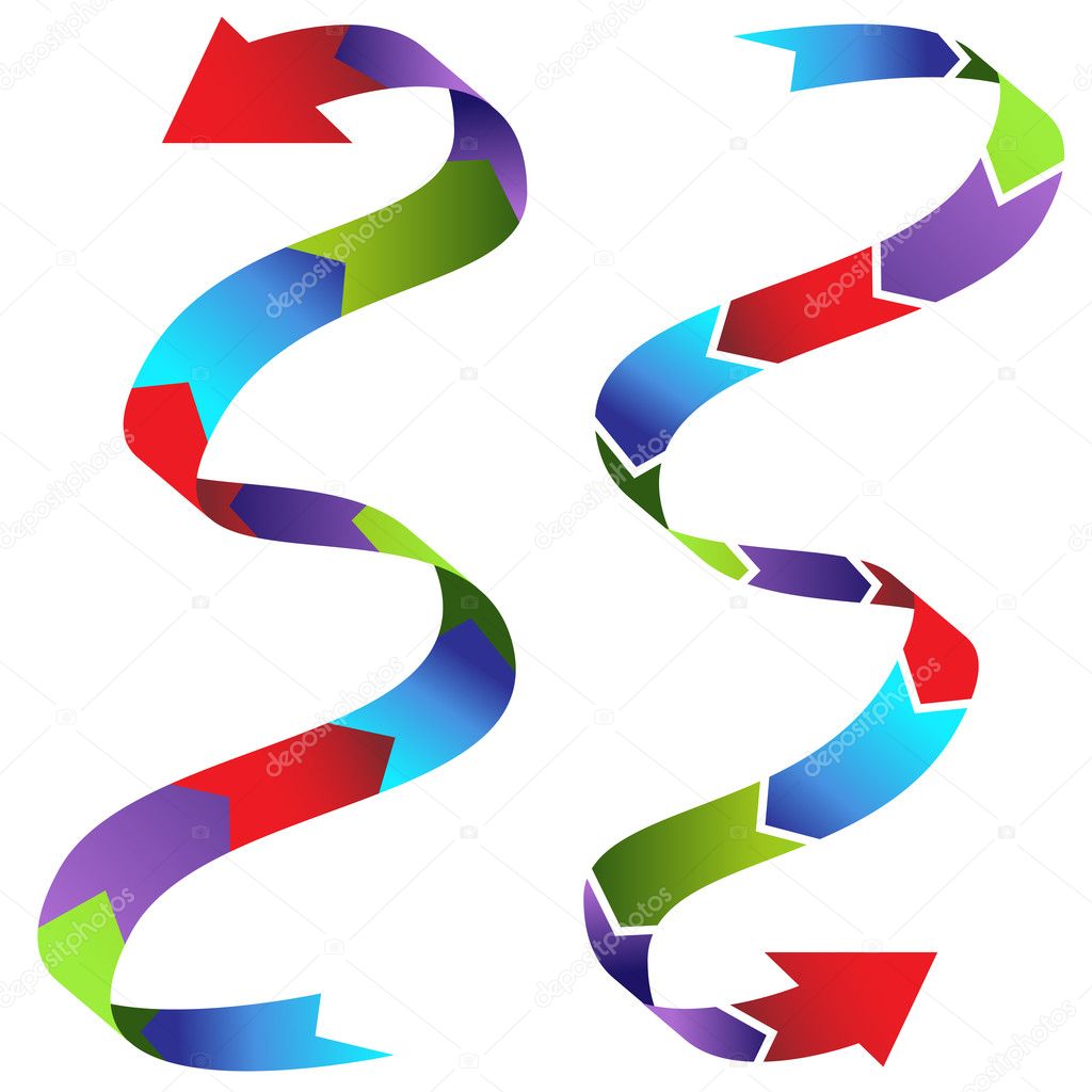 Wave Line Graph Process Chart — Stock Vector © cteconsulting #8069377