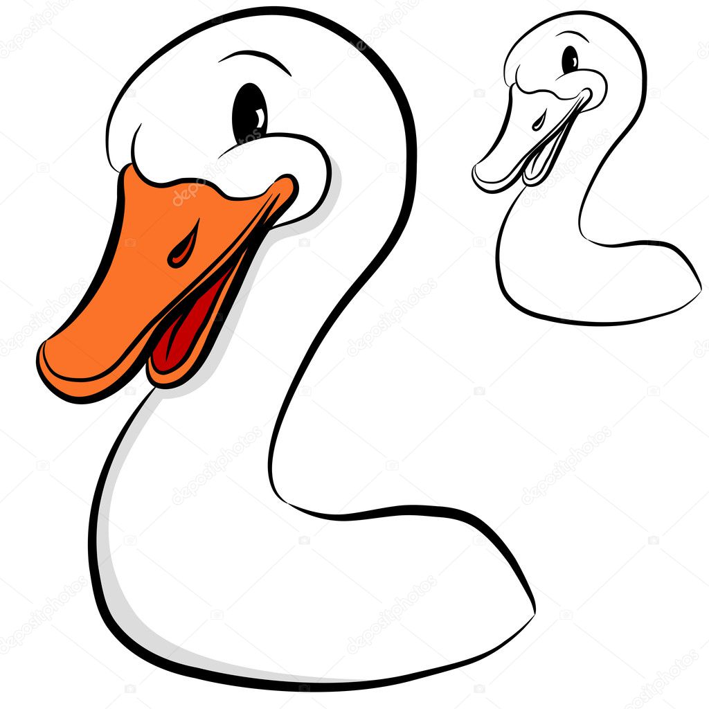 Duck Head Stock Vector Image By ©cteconsulting 8069771