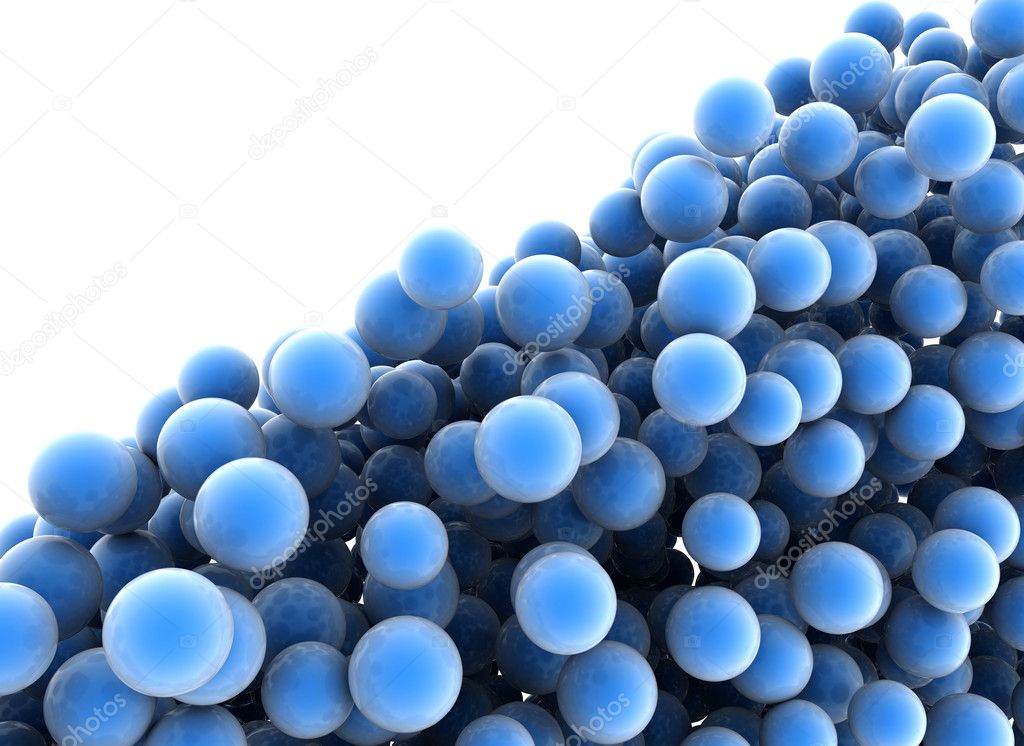 Abstract blue spheres — Stock Photo © Jezper #10720847